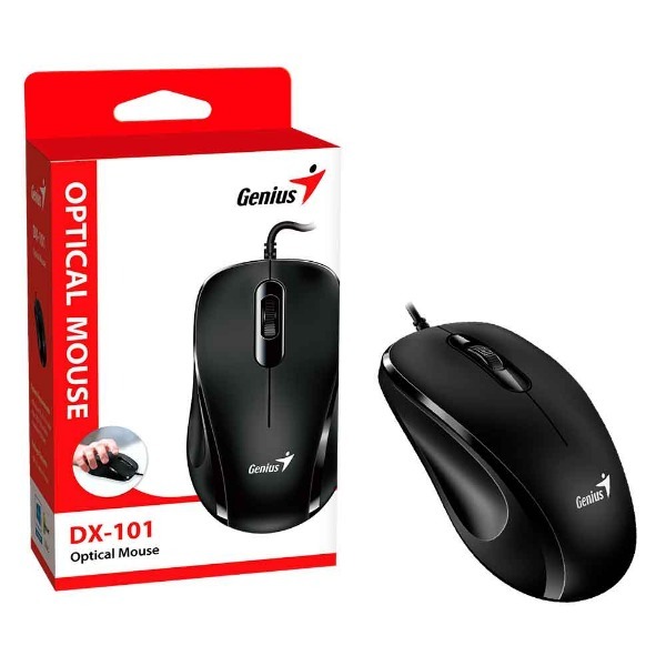 Mouse Genius Dx101 Optico Usb 3 Botoes Digimer