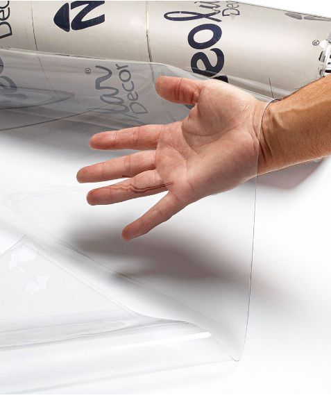 PLASTICO CRISTAL PVC TRANSPARENTE PVC 0,80 MM-1,00 M X1,40 M - Lonas ...