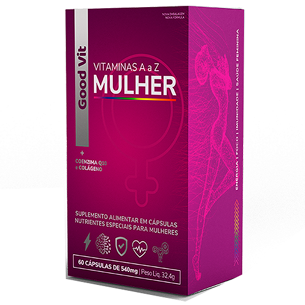 Polivitamínico Mulher 60 Caps - Good Vit