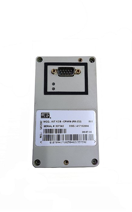 Módulo Interface Serial Rs232 Cfw09 Weg Kcs-cfw09 - Protaquions