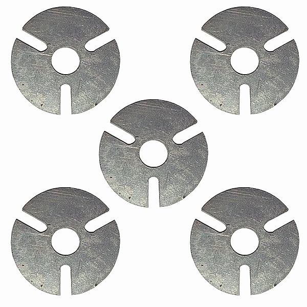 Kit com 5 Hélices Redondas para Dispersor de Solos - Amc Equipamentos