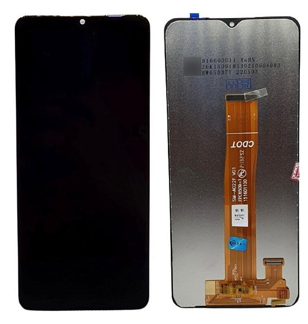 FRONTAL COMPLETA TELA TOUCH DISPLAY LCD SAMSUNG A12 - Tencel