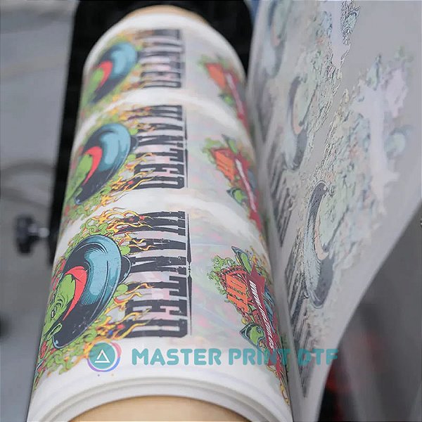 Impressão DTF Por Metro Com Sua Arte - QUALQUER TECIDO - Master Print DTF