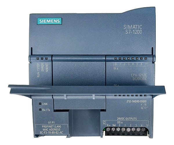 Clp Cpu1212 Siemens S7 1200 1212 Dc-dc-dc - Outlier Automação Industrial