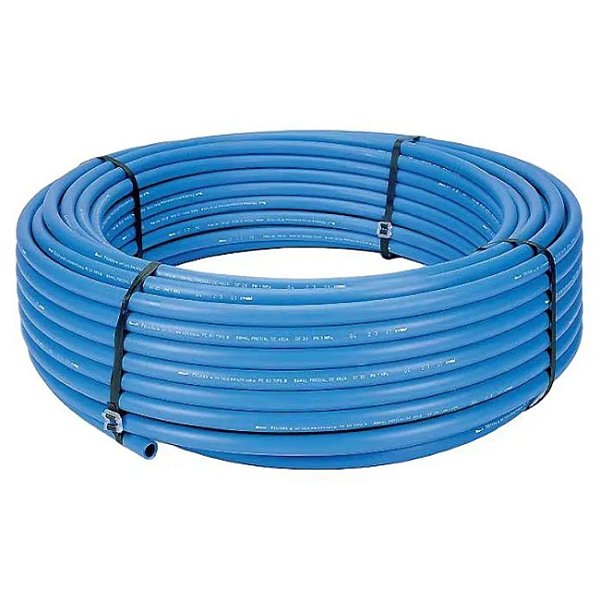 Tubo Mangueira PEAD Azul 20mm Rolo 100 metros - NTS Comercial ...