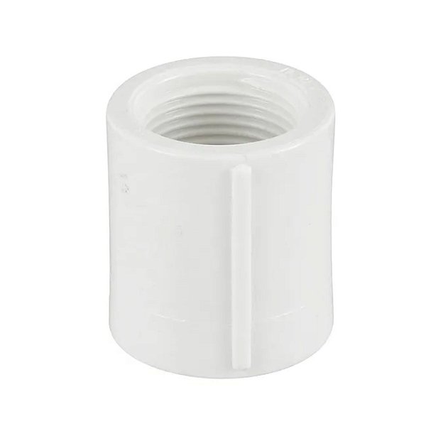 Luva PVC Branco com Rosca 3/4" - NTS Comercial | Materiais de ...
