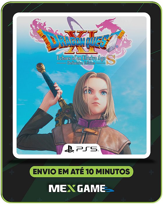 DRAGON QUEST XI S: ECHOES OF AN ELUSIVE AGE – DEFINITIVE EDITION - PS5 - MIDIA DIGITAL - Mex Games