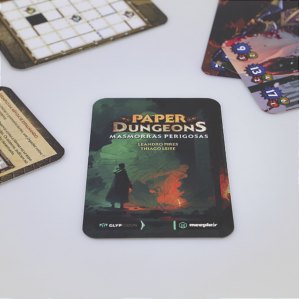 Paper Dungeons - Masmorras Perigosas (mini expansão) - meeplebr