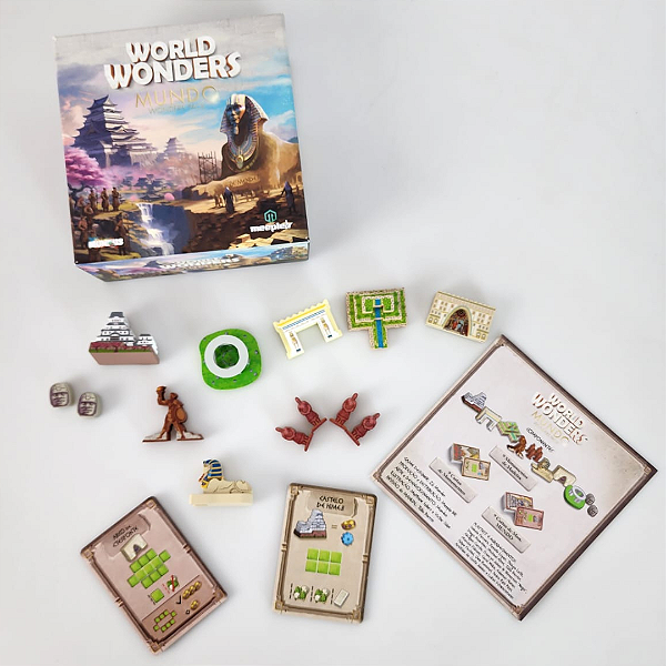 Mundo Wonders Pack | Expansão World Wonders - meeplebr