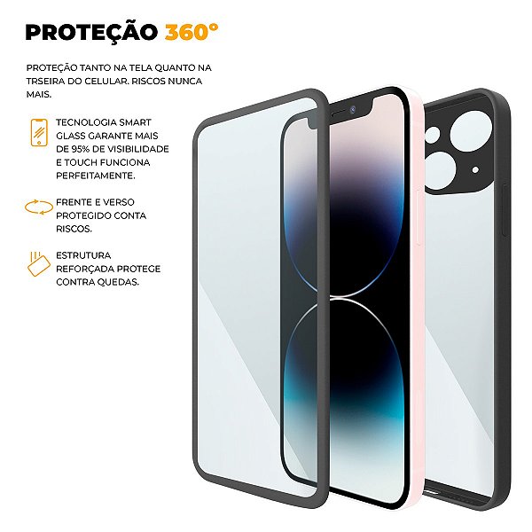 Capa 360 para iPhone 13 - Preta - Frente e Verso - Gshield - Gshield ... Capa 360 para iPhone 13 - Preta - Frente e Verso - Gshield - Gshield ...