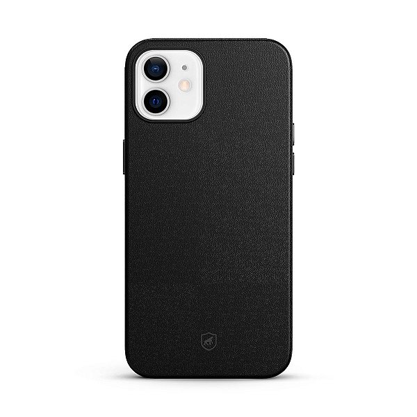 Capa para iPhone 12 - Couro Dual Preta - Gshield - Gshield - Capas para ...