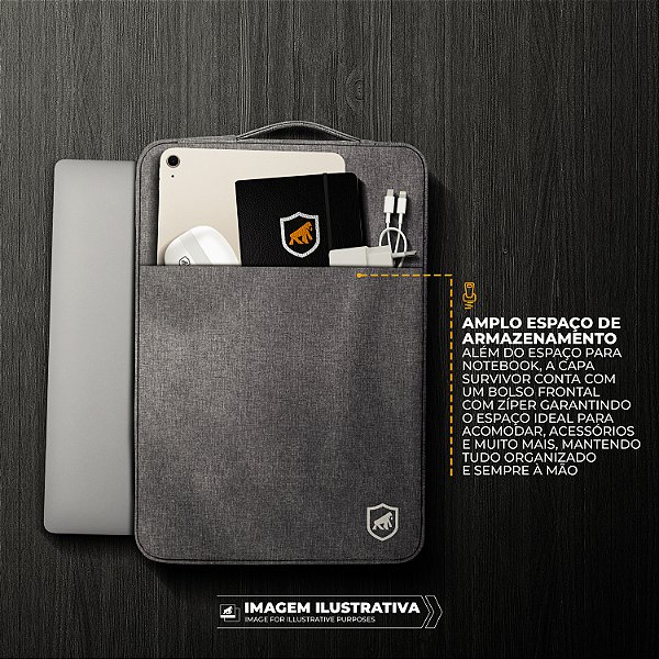 Capa para Notebook de 15,6 - 17,3 Polegadas - Survivor - Gshield ...