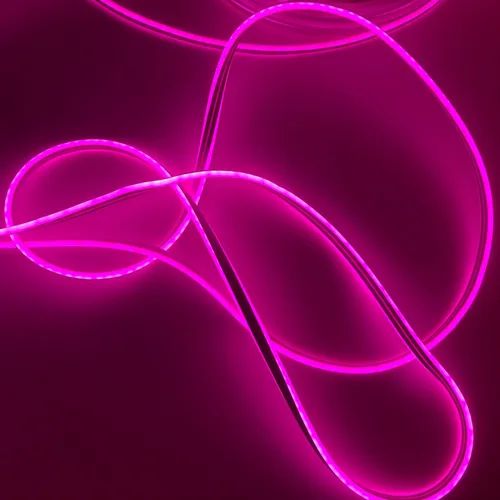 Fita LED 5 Metros 12V Mangueira Flexivel Neon Rosa - Sustenta Led - A ...
