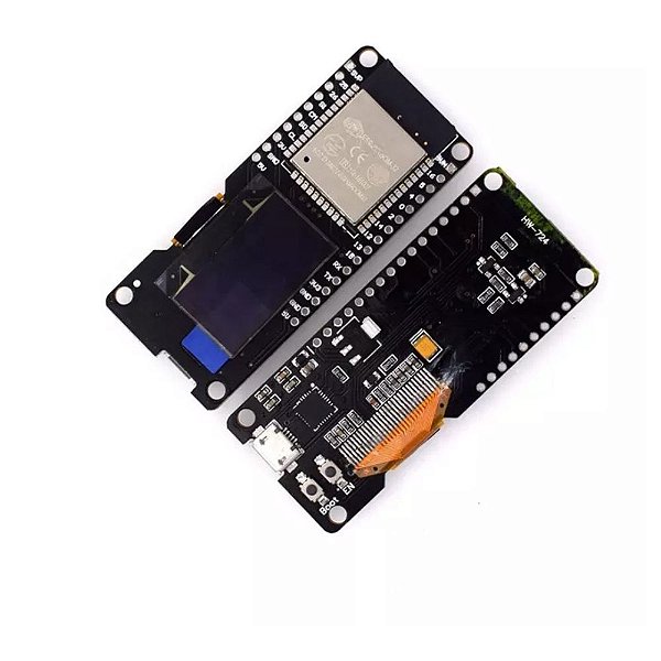 Módulo WiFi ESP32 Bluetooth com Display OLED - HW-724 - Eletrogate - 12 anos!