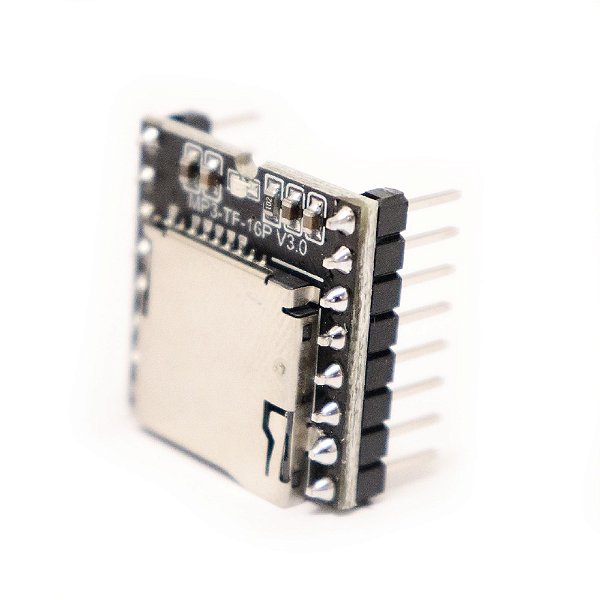 Módulo MP3-TF-16P V3.0 para Arduino - Eletrogate - 12 anos!