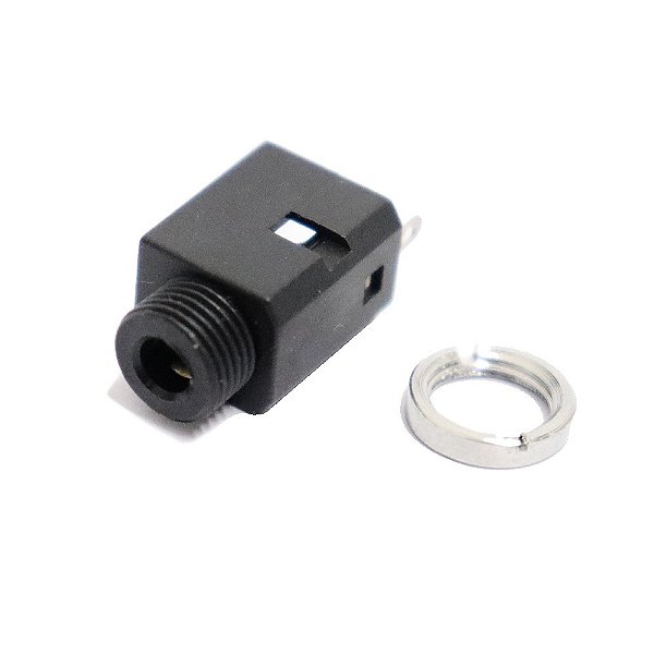 Conector Jack P2 Femea (3,5mm) | 06x sem juros e Nota Fiscal ...