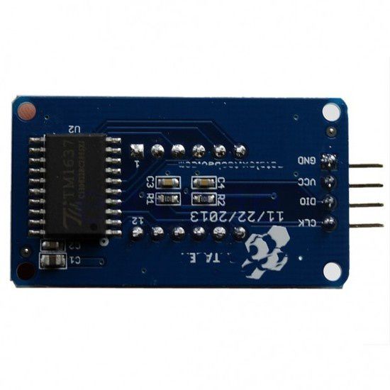 Módulo Display de 7 segmentos com 4 Dígitos - TM1637 - Eletrogate - 12 anos!