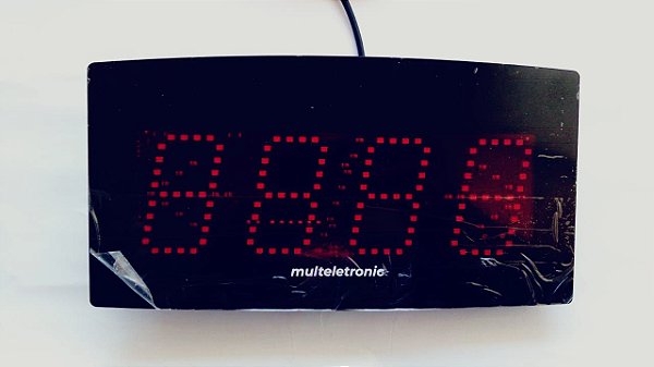 Display contator de peças, com reset remoto. - Tecnopartes RJ