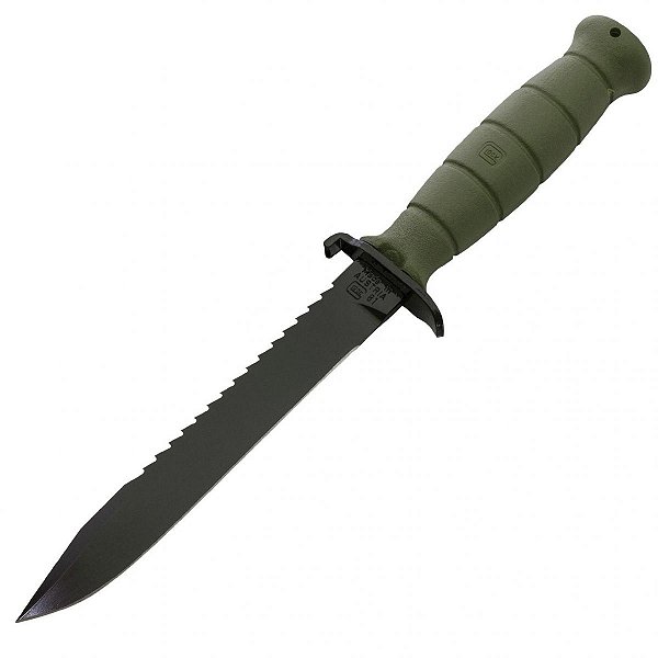 Faca Tática Glock FM 81 Cor Verde Com Serra / LR - Airsoft, Pistolas ...