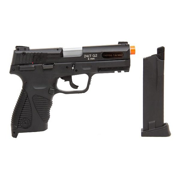 Pistola Airsoft GBB CO2 24/7 G2 Blowback - Cybergun - Airsoft, Pistolas ...