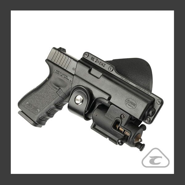 Coldre para g19-g23, g25 para lanterna - Fobus - Airsoft, Pistolas ...