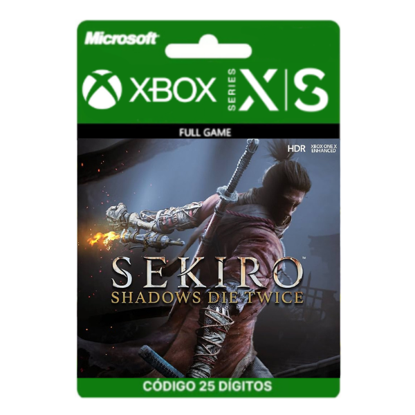 Sekiro Shadows Die Twice Xbox Series X S 25 Digitos
