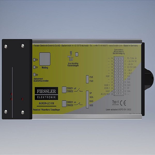 Receptor Sistema Akas II para Prensa Dobradeira - DUALSHOP® Automação ...