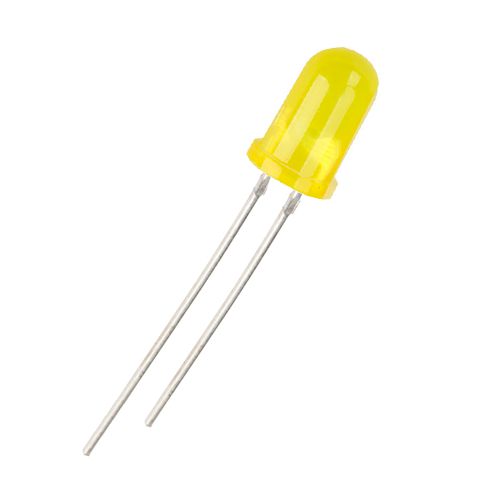 LED 5mm Difuso Amarelo Âmbar 585-590nm K0265 - DUALSHOP® Automação ...