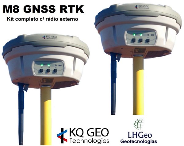 M8 GPS GNSS RTK KQ Geo para topografia LHGeo Equipamentos Topográficos ...