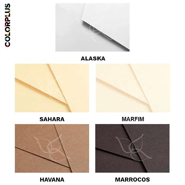 Papel Color Plus A4 - Cores Diversas - Papel Verde Oliva - Scrap e Mimos