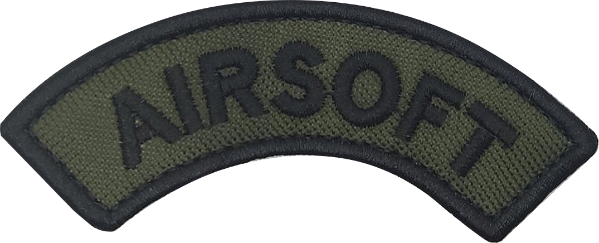 Patch Bordado Manicaca Airsoft C/velcro - Patches Militares Emborrachado e Bordados