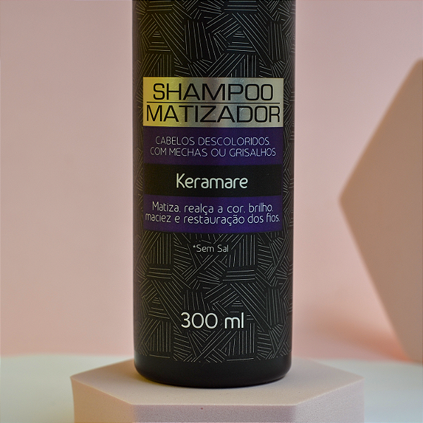 Shampoo Matizador Vizeme - matização intensa, elimina o tom amarelado ...