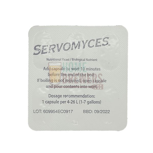 Nutriente Servomyces - Homebrewers
