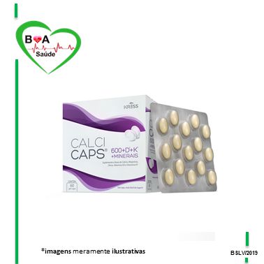 CALCI CAPS 600+D+K+MINERAIS C/60 CAPS GEL - BOA SAUDE - BOA SAUDE LOJA ...