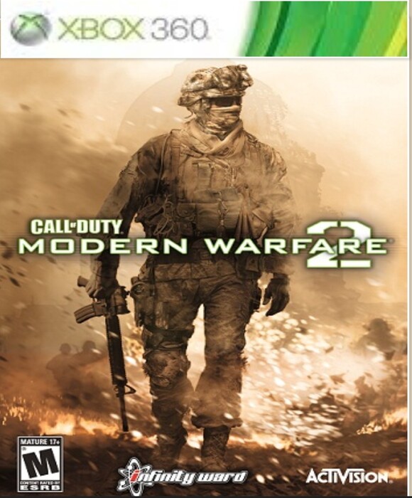 Call of Duty Modern Warfare 2 cod mw2 Xbox 360 Xbox Live Midia Digital