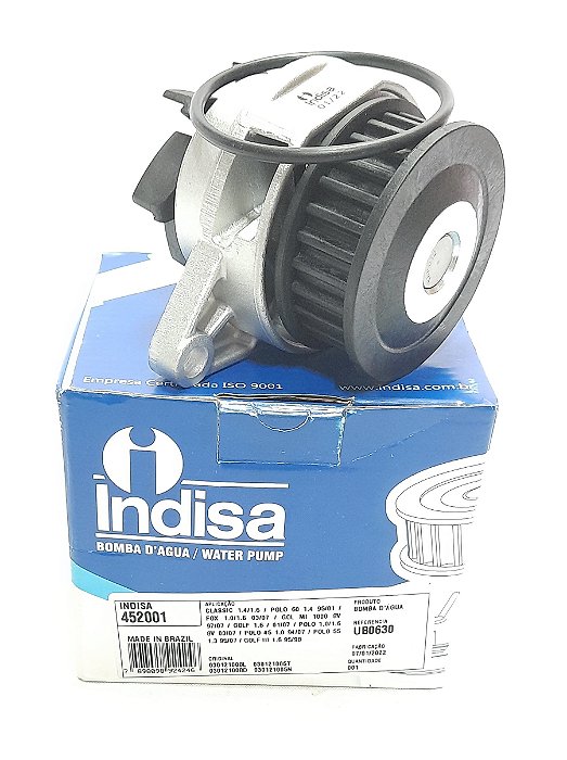 Bomba De Agua Indisa 452001 Fox Gol Polo Golf Classic - Ms Peças.