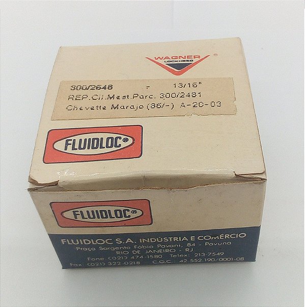 REPARO PARCIAL CILINDRO MESTRE CHEVETTE CHEVY MARAJÓ - Ms Peças.