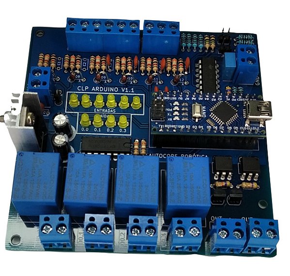 Shield CLP para Arduino Nano V1.1 - AutoCore Robótica