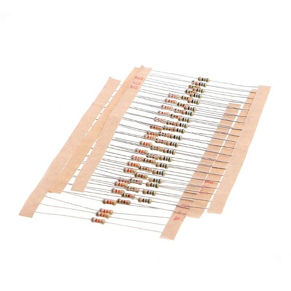 Resistor 330Ω 1/4W 5% x10 unidades - AutoCore Robótica