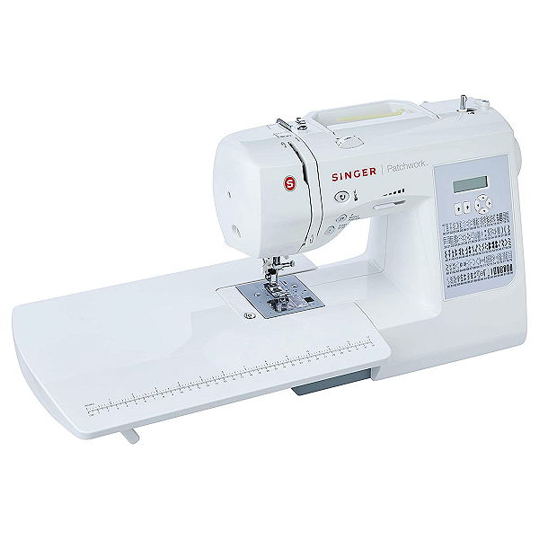 Máquina de Costura Doméstica Eletrônica Singer Patchwork 7285 - Plamaq ...