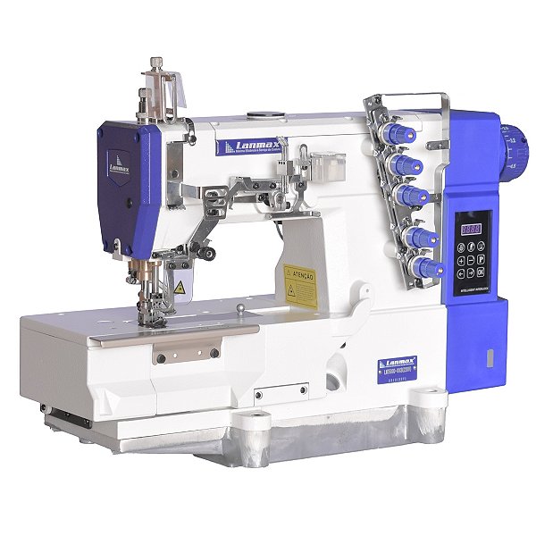 Máquina de Costura Galoneira Fechada Direct Drive Lanmax LM-7500-01CB - Plamaq Máquinas de Costura