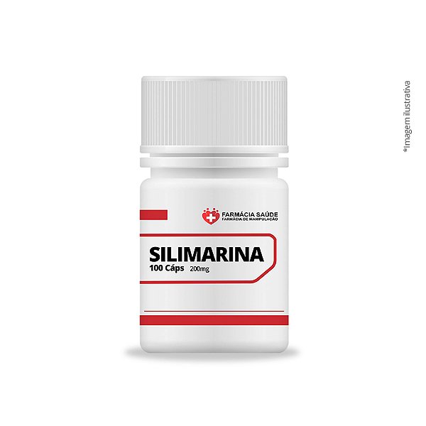 Silimarina 200mg 100 cápsulas - Anti Hepatotóxico - FarmáciaSaúde ...