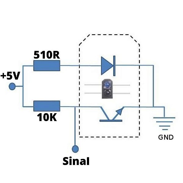 SENSOR INFRAVERMELHO REFLEXIVO FOTOTRANSISTOR TCRT5000 - 4hobby ...