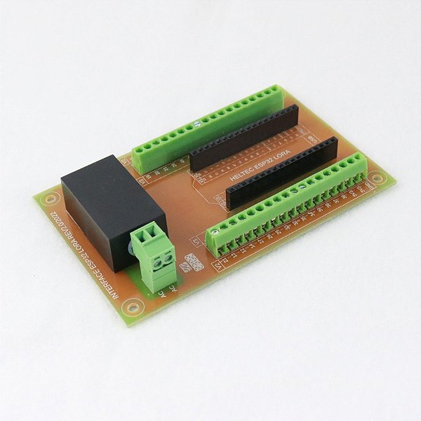 Modulo Interface Para Heltec Esp32 Lora Com Borne 4hobby Indústria E Comércio