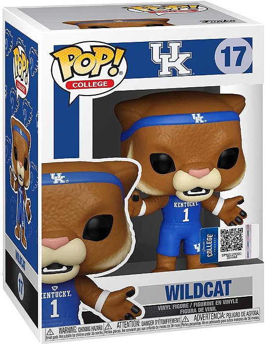 Funko Pop! College Mascots Wildcat 17 Exclusivo Original Colecionavel ...