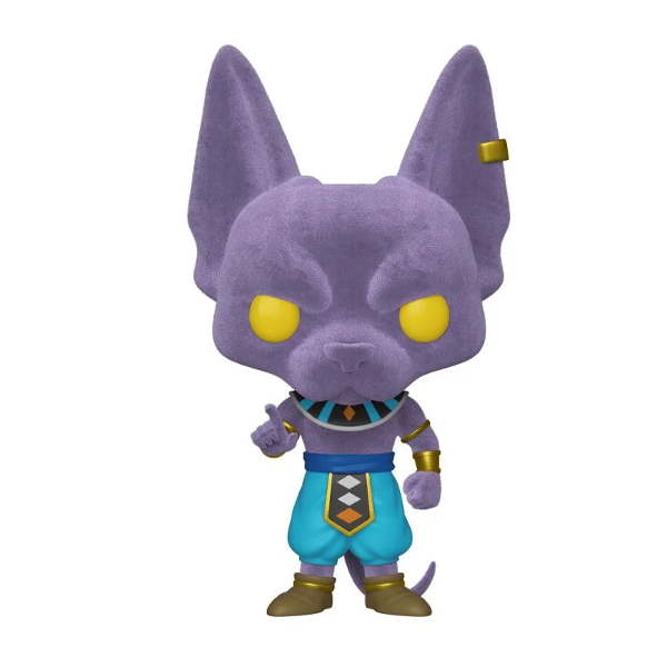 Funko Pop! Dragon Ball Z Beerus 514 Exclusivo Flocked Original - Moça ...