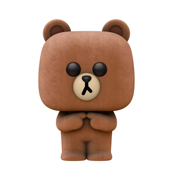 Funko Pop! Line Friends Brown 928 Exclusivo Flocked Original - Moça do ...