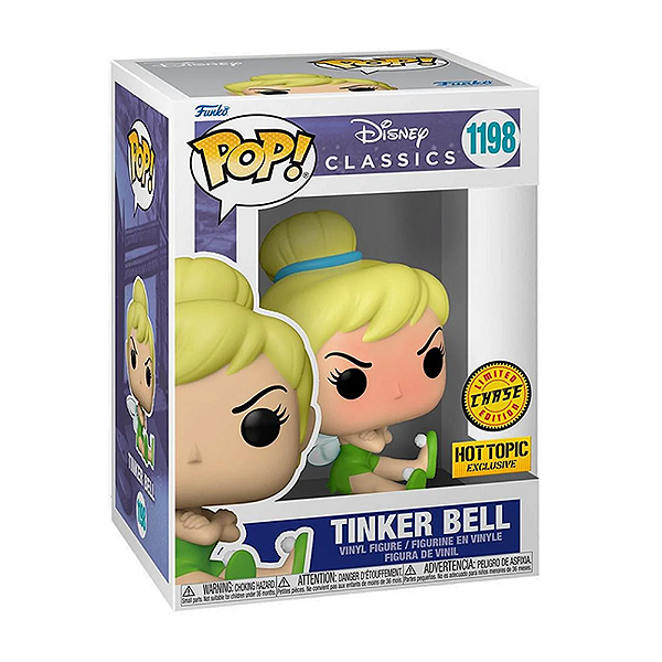 Funko Pop! Disney Classics Tinker Bell 1198 Exclusivo Chase Original ...