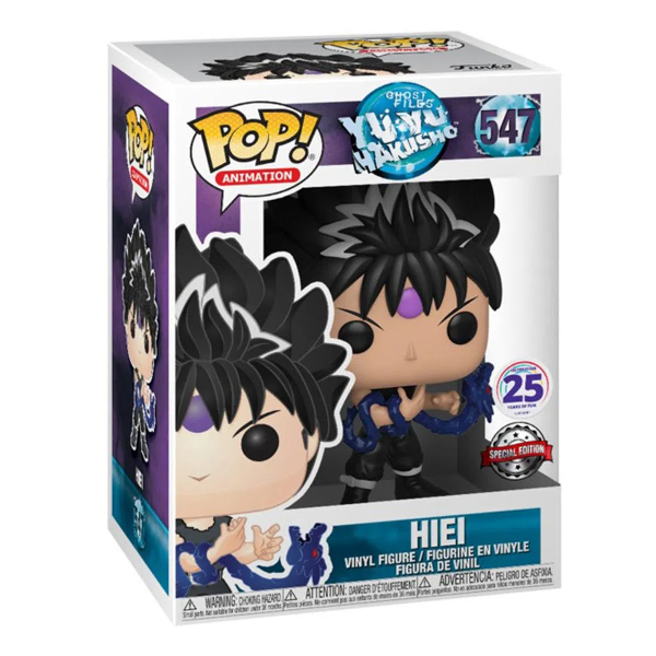 Funko Pop! Animation Yuyu Hakusho Hiei #547 Exclusivo Original - Moça ...