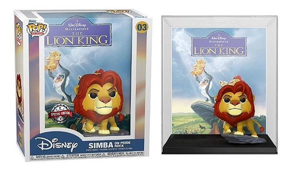 Funko Pop! Album Filme Disney O Rei Leão Lion King Simba 03 - Moça do ...